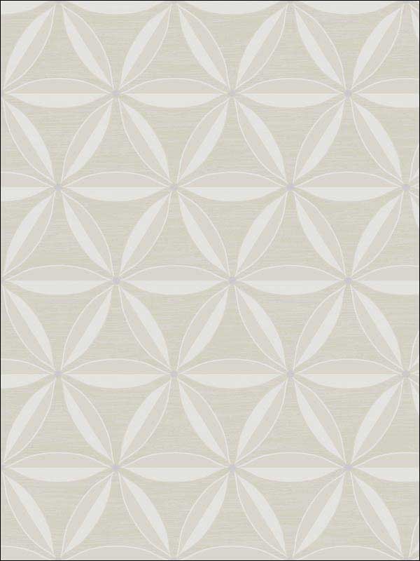 Lens Geometric Beige and Off White AW71703 Wallpaper by Collins and ...