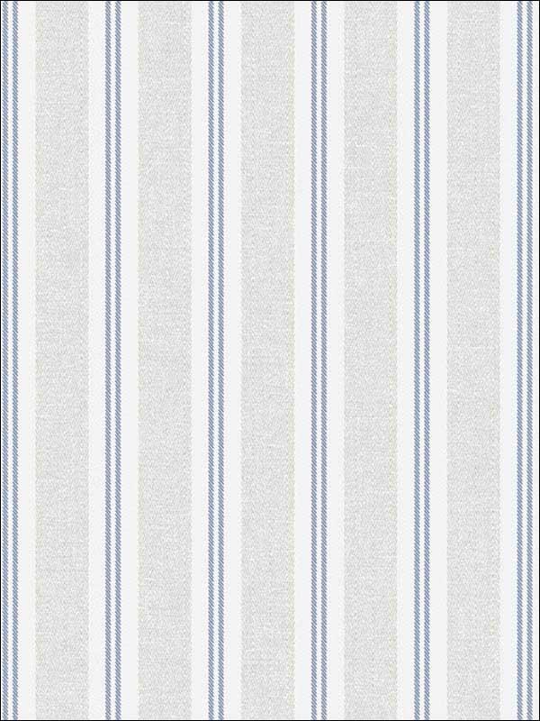 Ticking Stripe Indigo WBP11402.WT.0 Wallpaper by Winfield Thybony ...