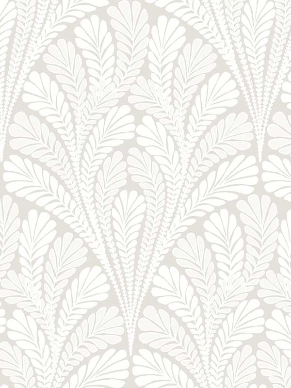 Shell Damask Neutral and Pearl BW3952 Wallpaper by York - Wallpapers To Go
