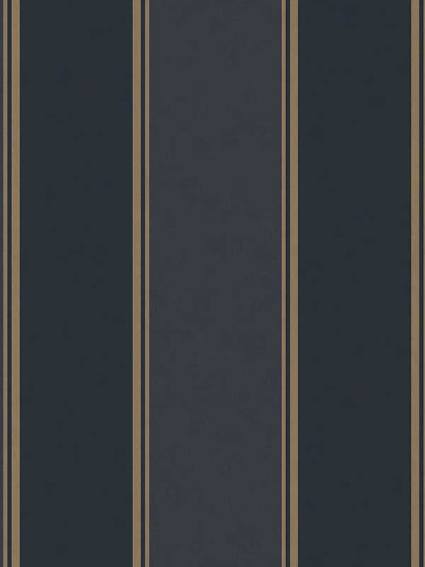 Rydia Stripe Blue M1708 Wallpaper by Brewster - Wallpapers To Go