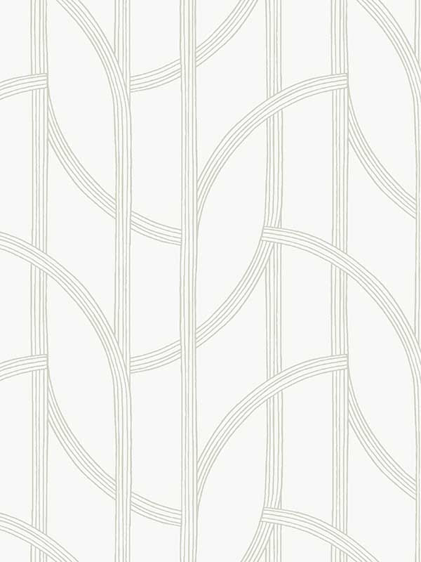 Salvo Curved Contours Light Green 4172-82009 Wallpaper by A Street ...