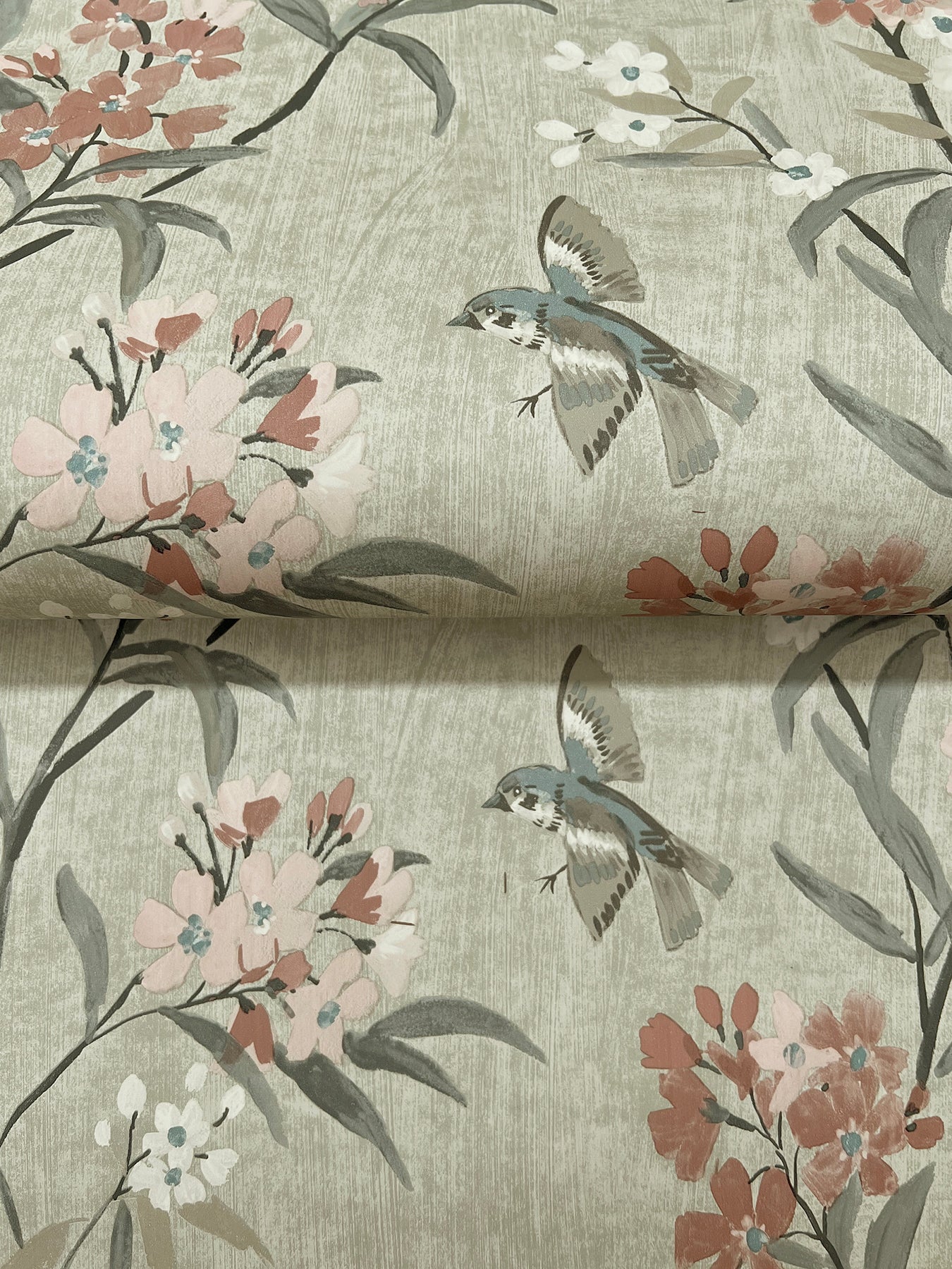 Tea Olive Green 4169-83138 Wallpaper by Chesapeake - Wallpapers To Go