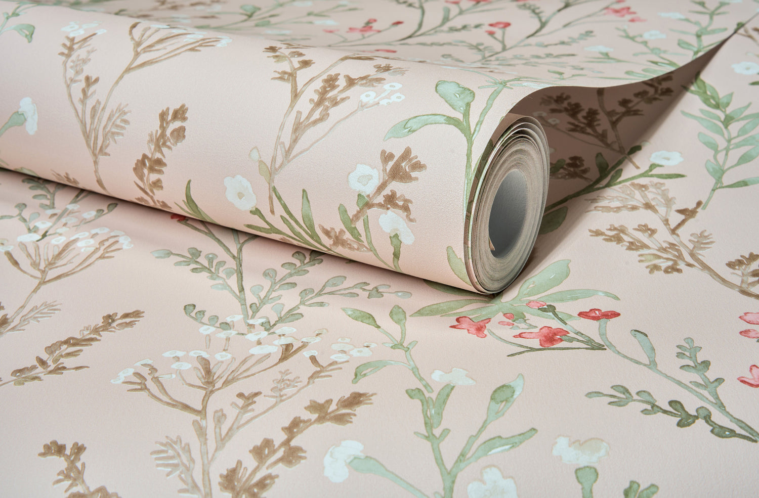 Laverne Blush 4191-83020 Wallpaper by Chesapeake - Wallpapers To Go