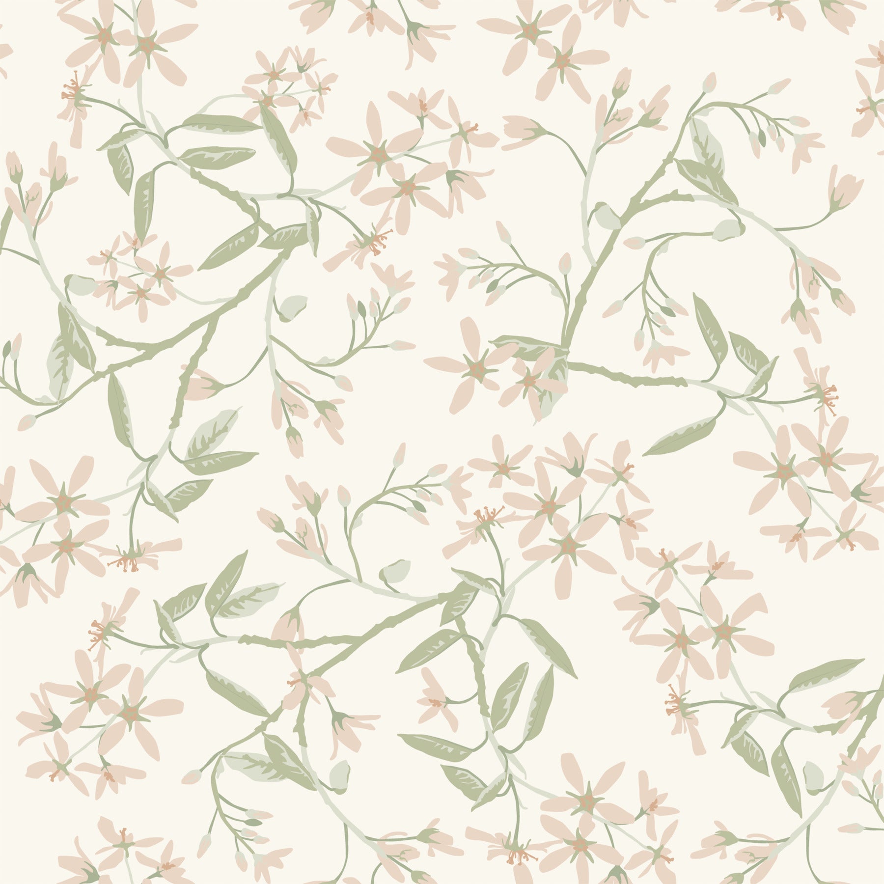 Paradis Blush 4201-20111 Wallpaper by A Street Prints - Wallpapers To Go