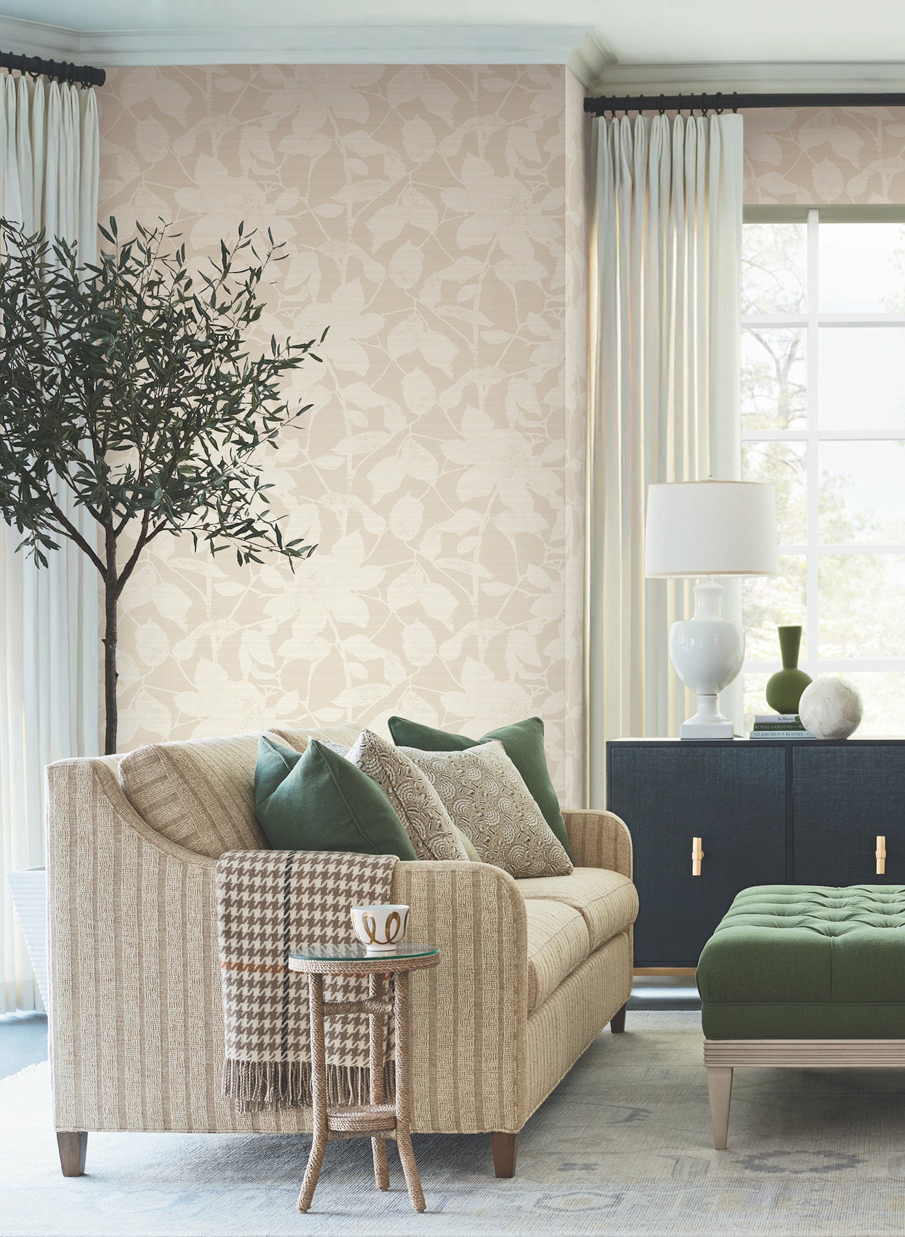 Solange Neutral LL3211 Wallpaper by Antonina Vella - Wallpapers To Go