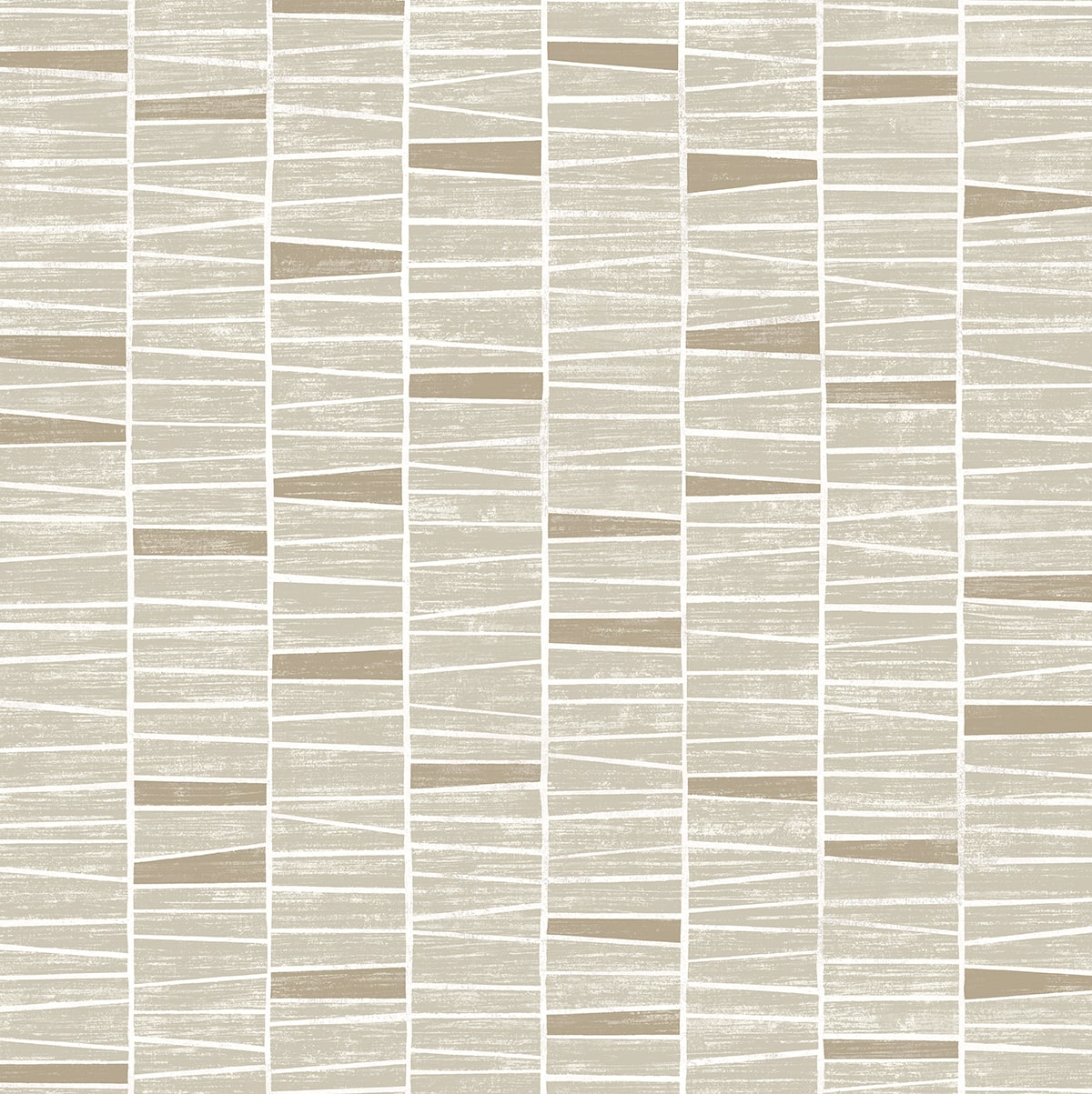 Organic Stripe Peel and Stick Neutral SG12507 Wallpaper by NextWall - Wallpapers To Go