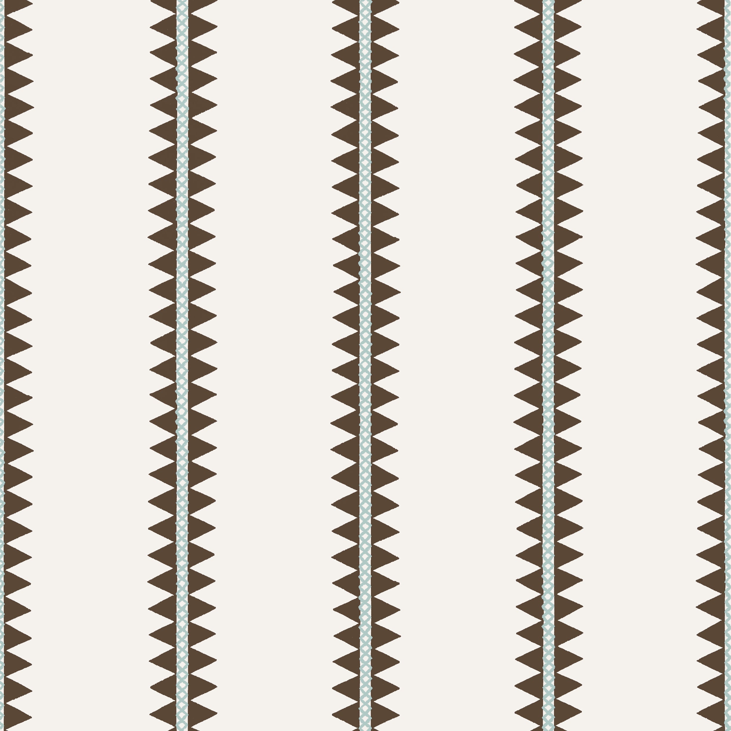 Reno Stripe Brown T13246 Wallpaper by Thibaut - Wallpapers To Go