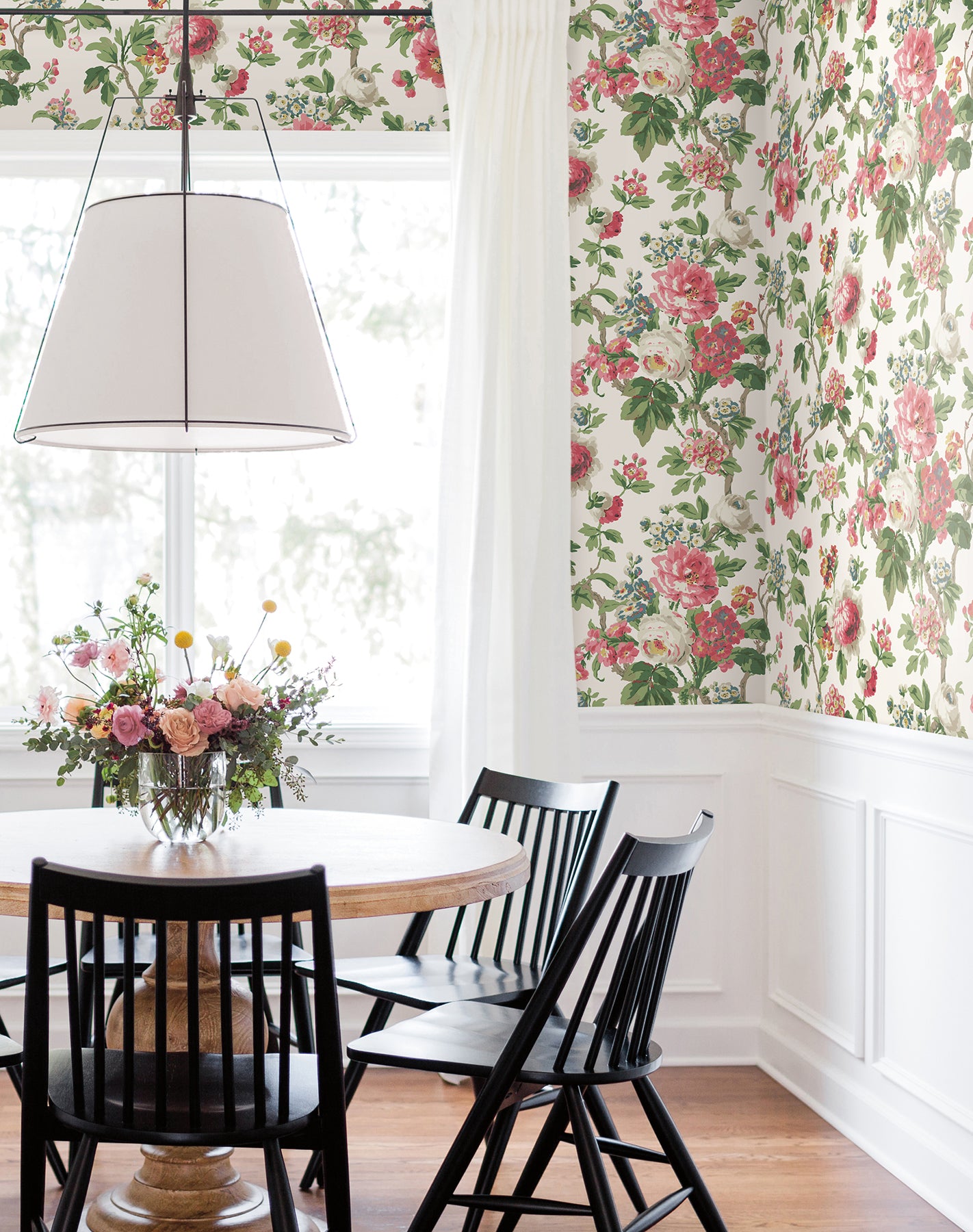 Beatrix Red and Green VP1355 Wallpaper by Antonina Vella - Wallpapers To Go