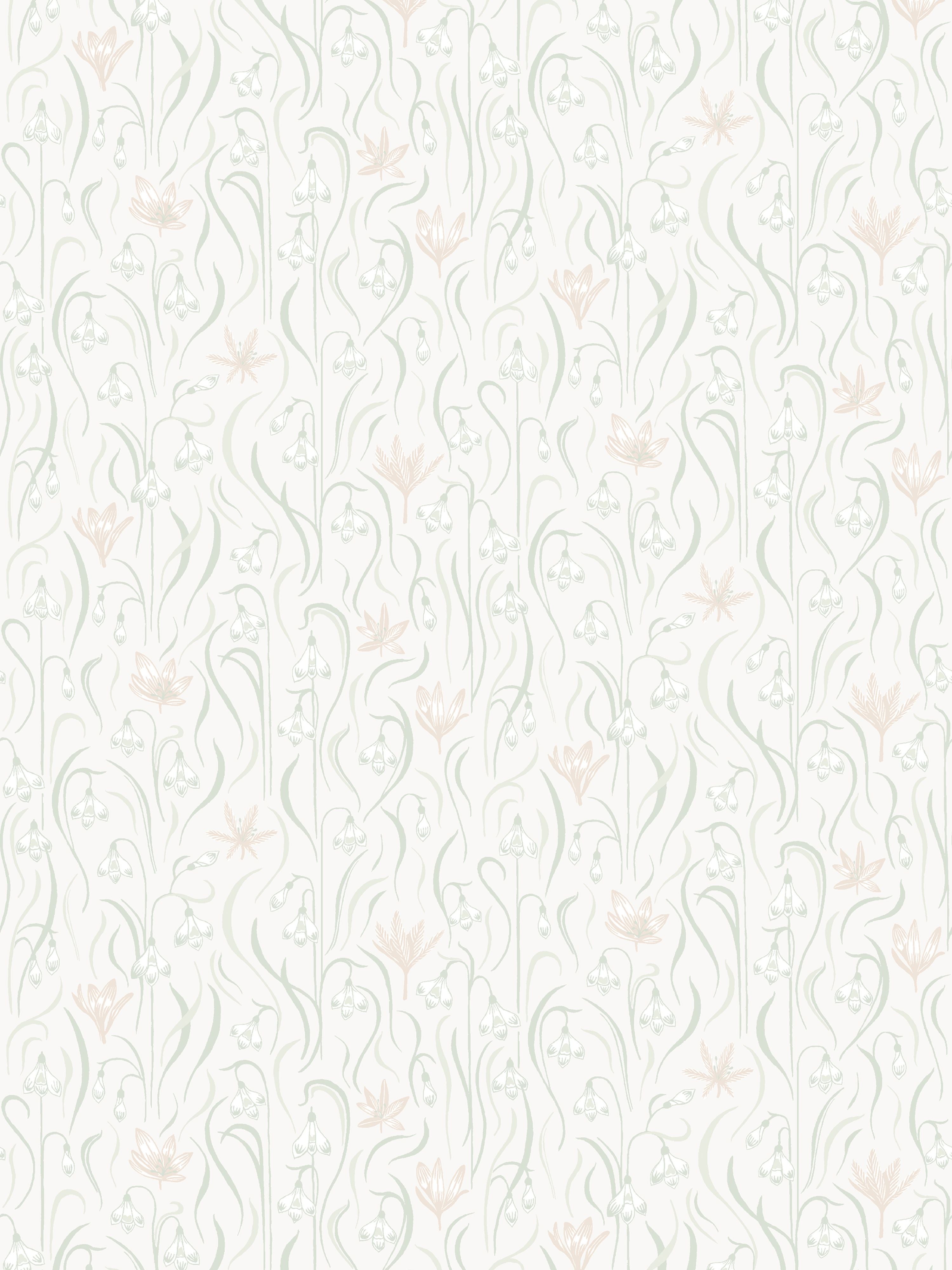 Signe Spring Green WSB 00010157 Wallpaper by Scalamandre - Wallpapers To Go