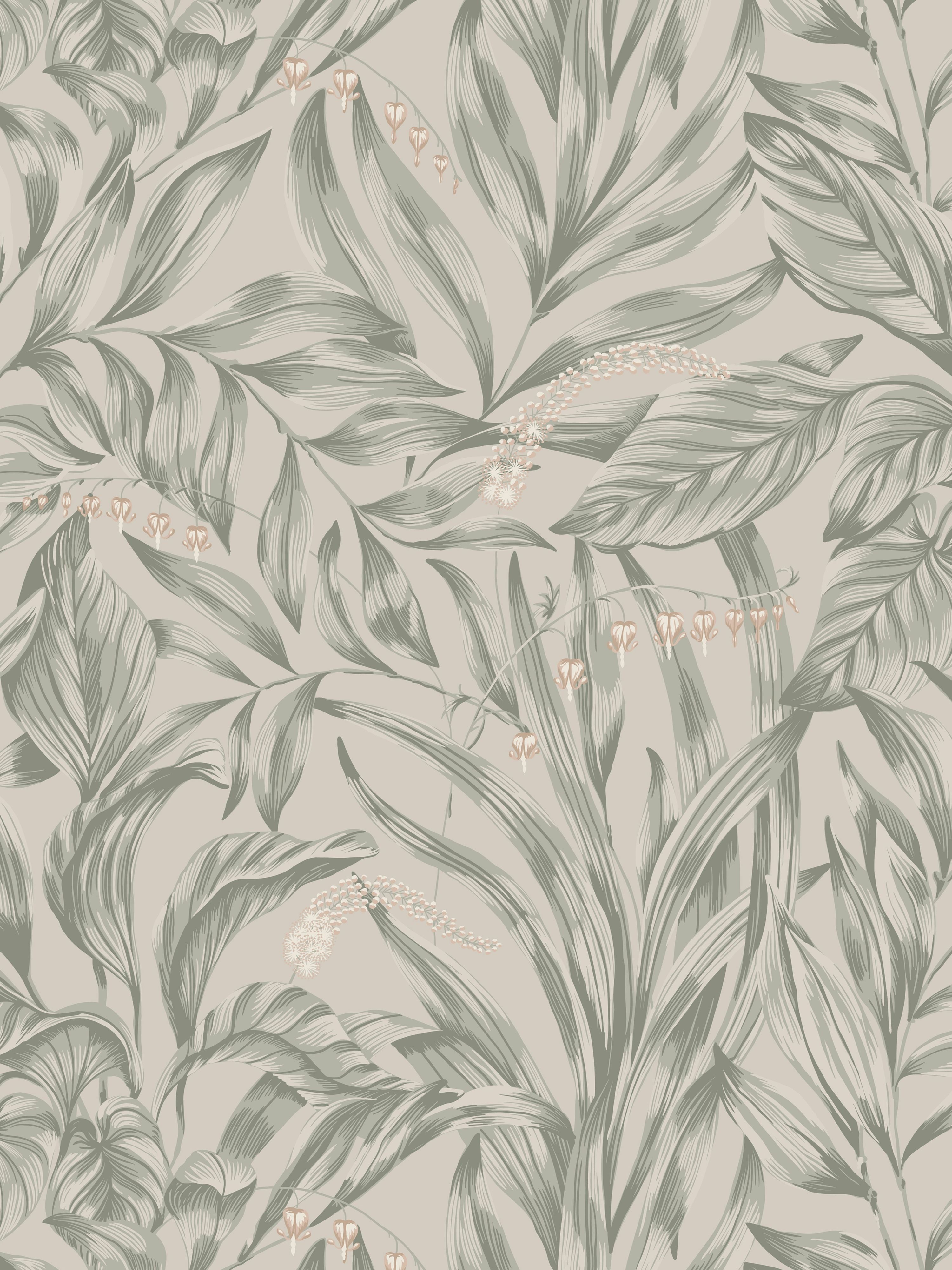 Elin Sage Green WSB 00180837 Wallpaper by Scalamandre - Wallpapers To Go