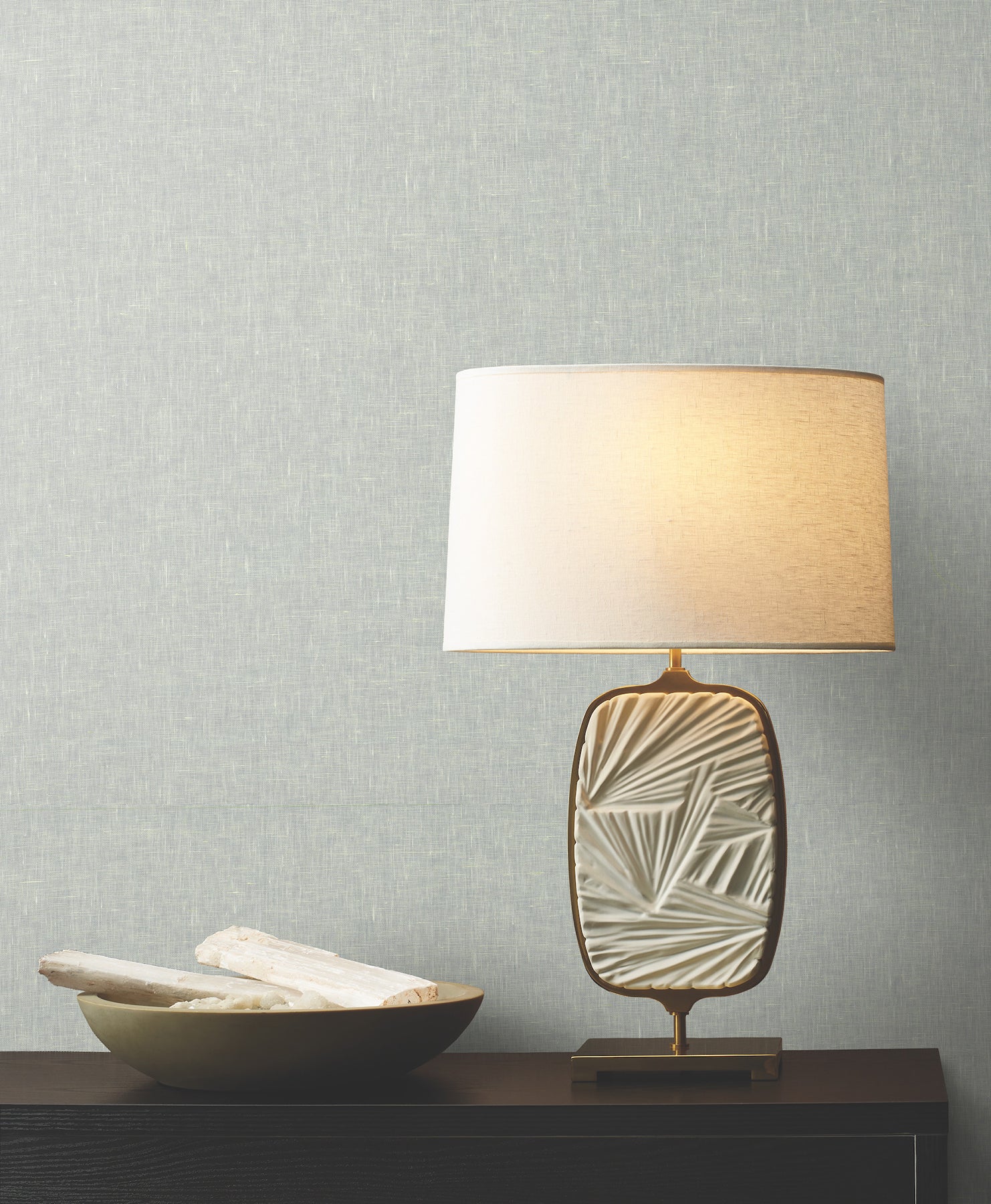 Sheer Linen Cloud YGL7038 Wallpaper by Ronald Redding - Wallpapers To Go